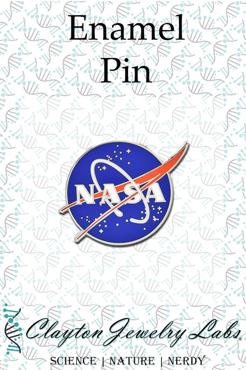 NASA Insignia Logo Hard Enamel Pin - Etsy