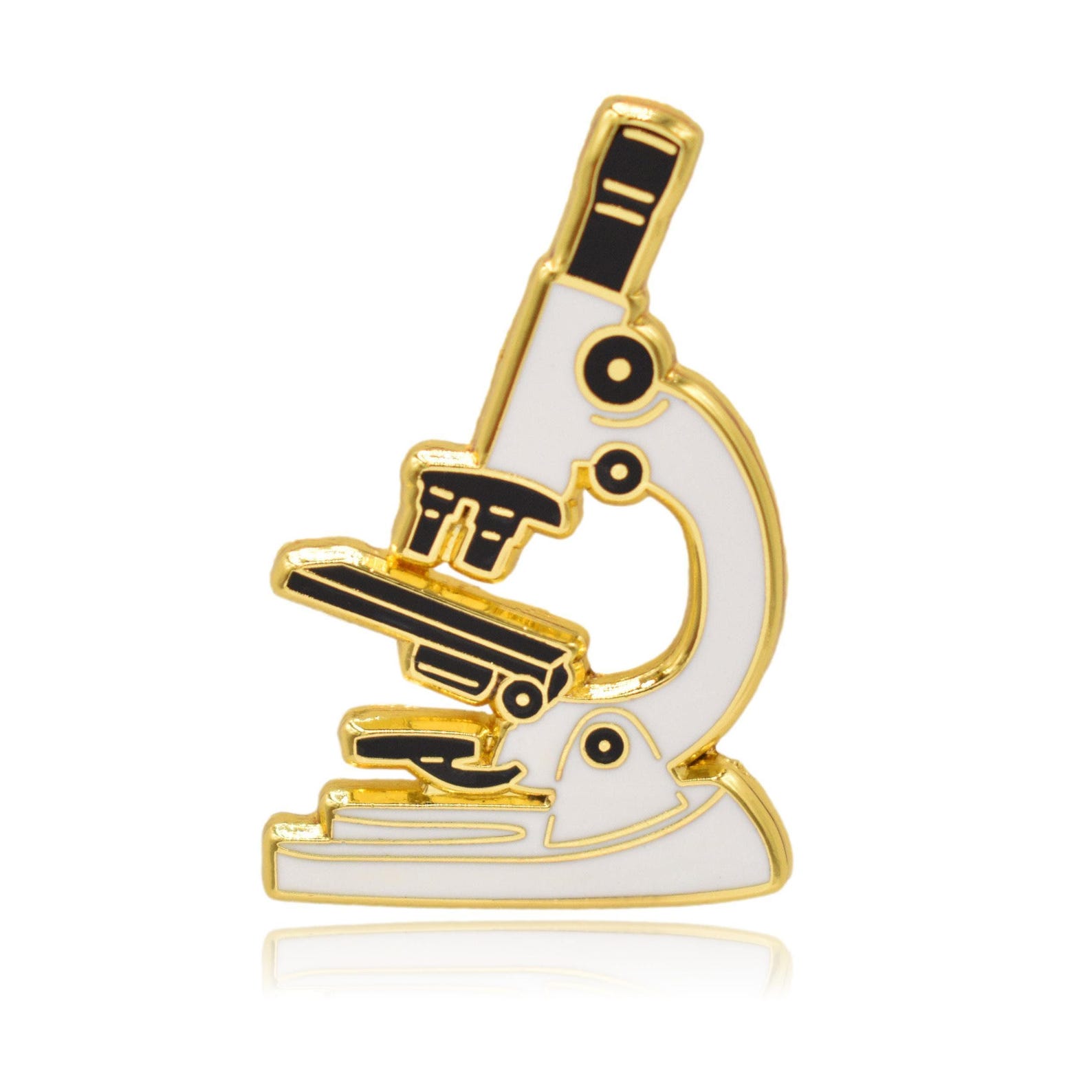 Microscope Science Hard Enamel Pin - Etsy