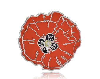 Poppy Pin - Etsy