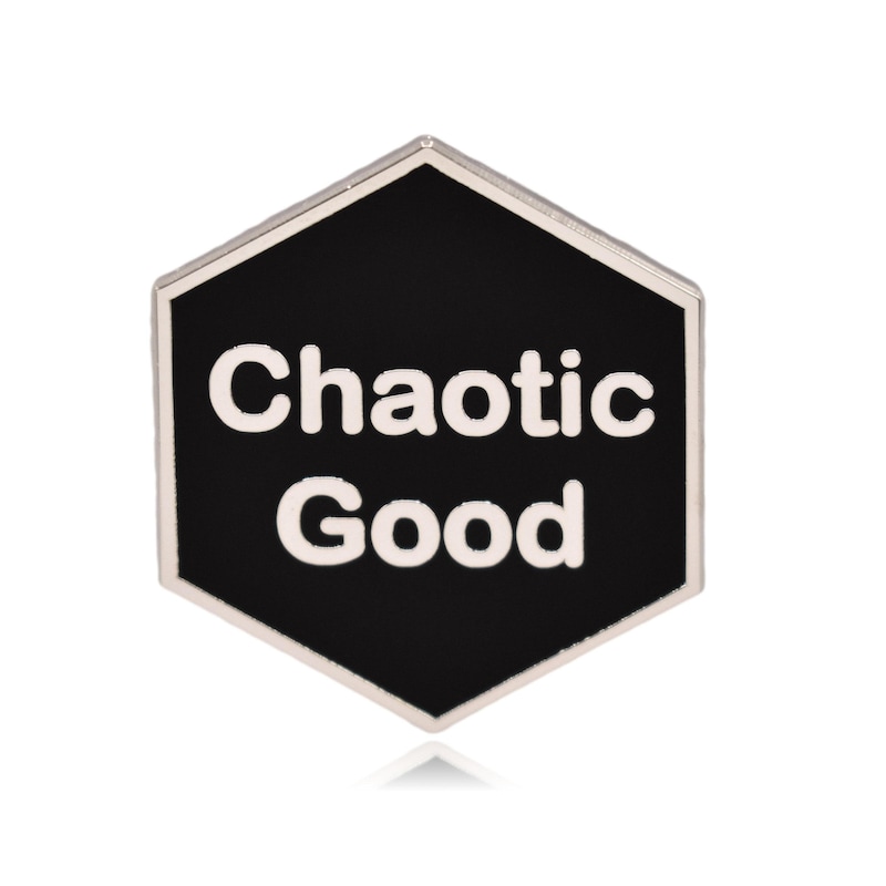 Chaotic Good Badge - Etsy