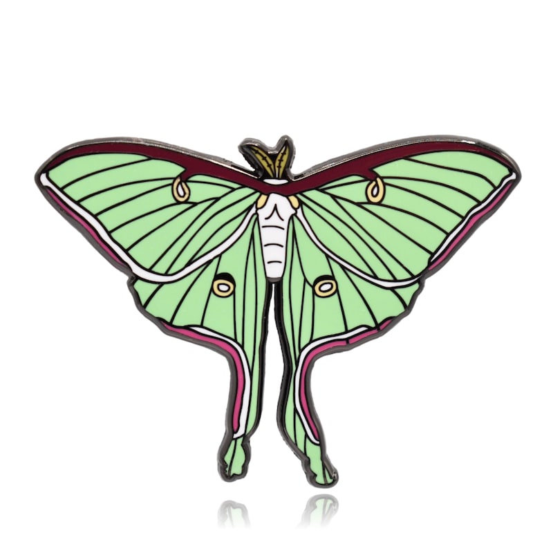 Luna Moth Pin - Etsy