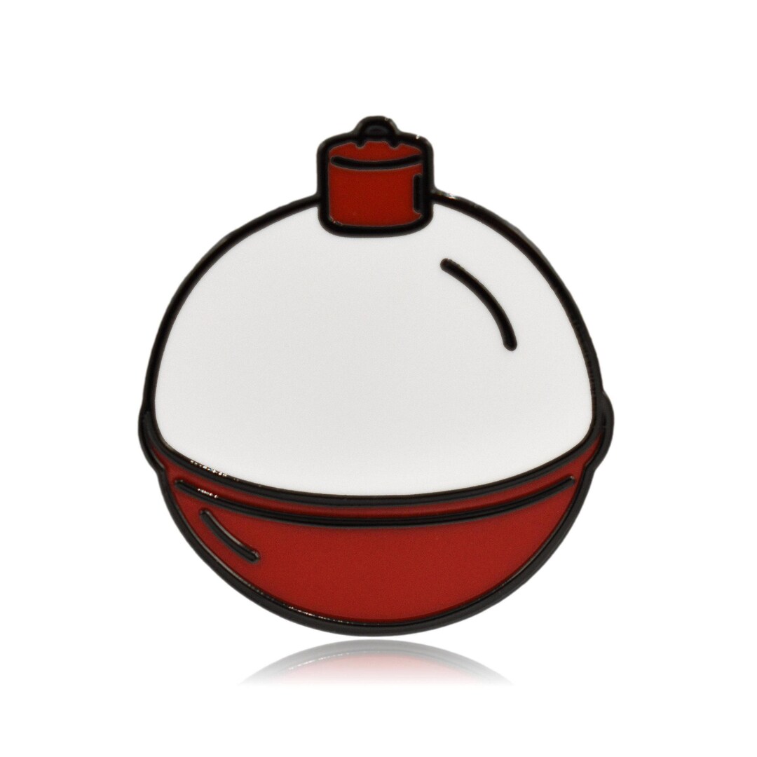 Fishing Bobber Hard Enamel Pin - Etsy