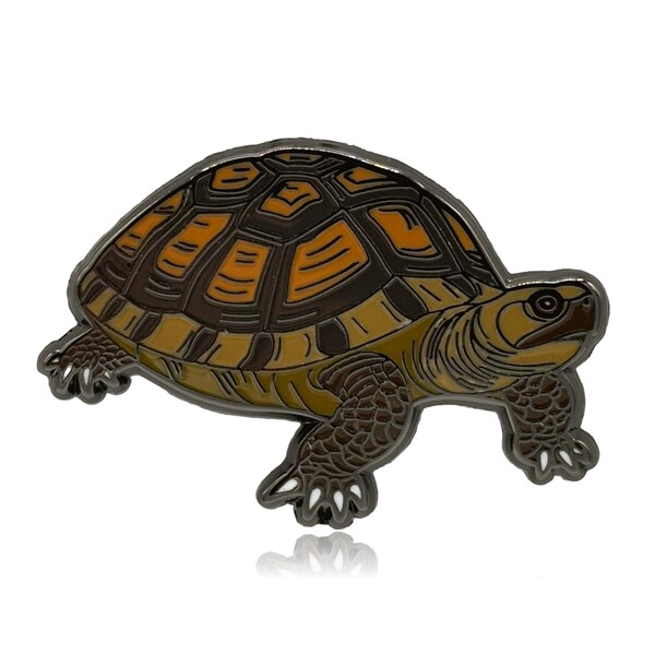 Turtle Enamel Pin - Etsy