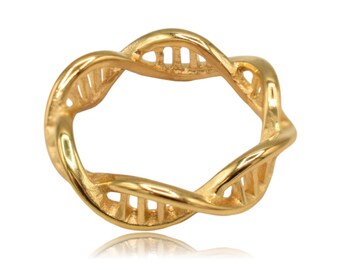 Dna Helix Ring | Etsy