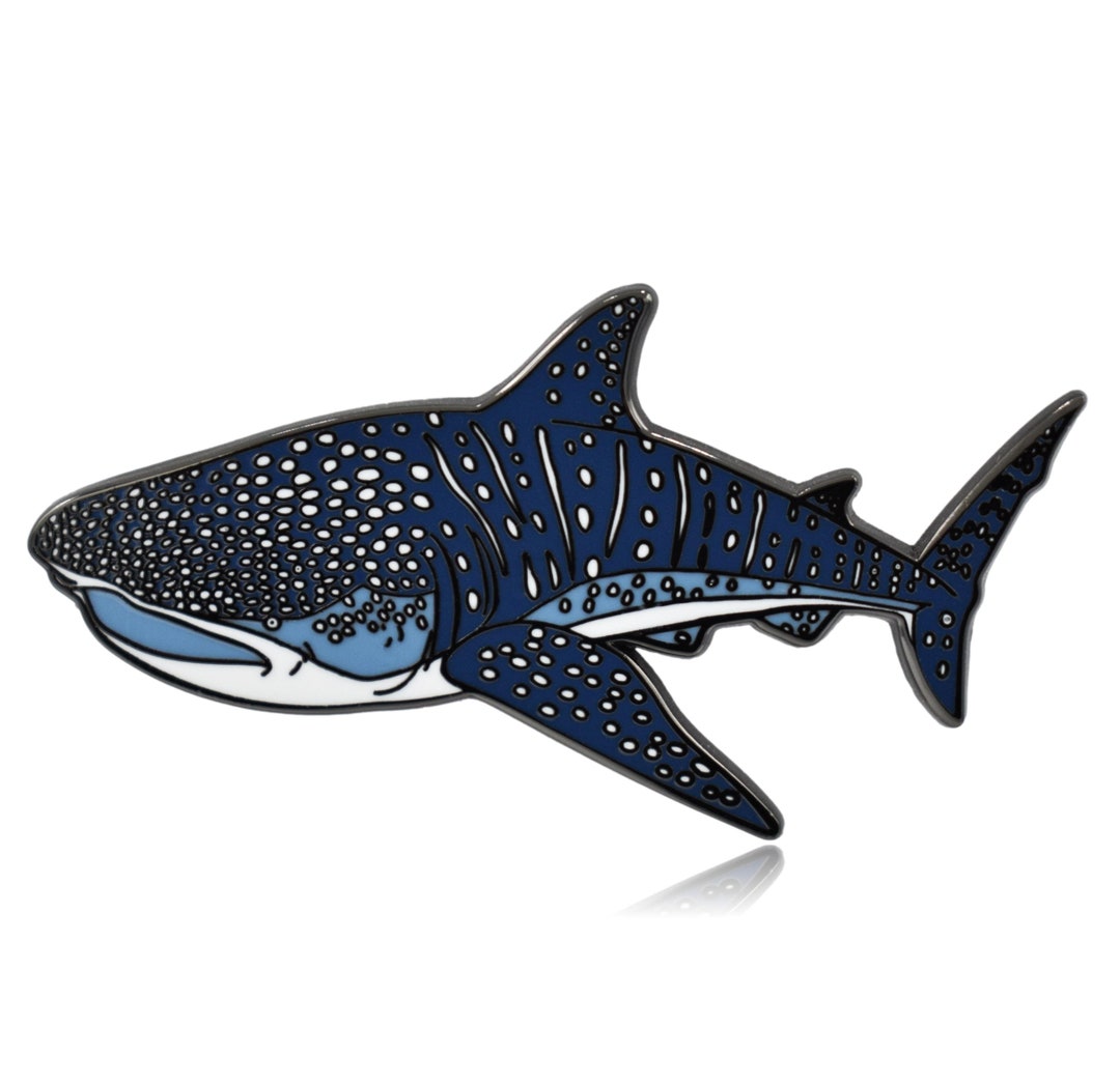 Whale Shark Enamel Pin - Etsy