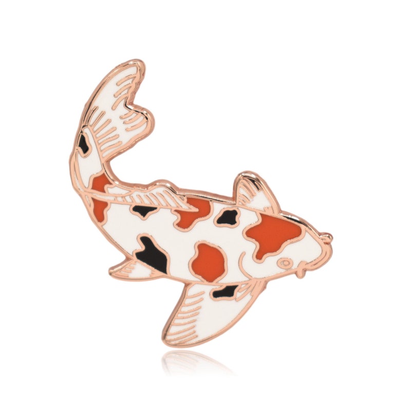 Koi Fish Brooch - Etsy