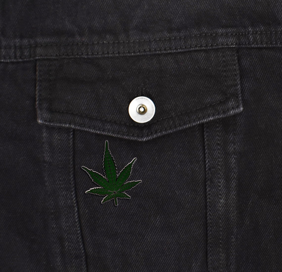 Marijuana Weed Leaf Enamel Lapel Pin - Etsy