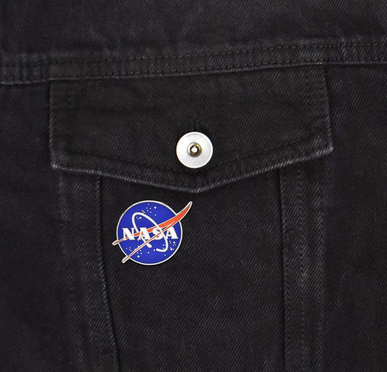 NASA Insignia Logo Hard Enamel Pin - Etsy