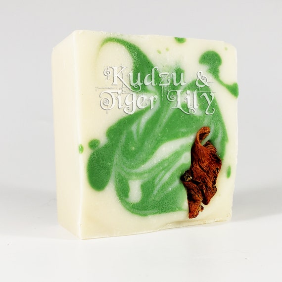 Kudzu and Tiger Lily Coconut Soap Handmade Soap Unisex Soap - Etsy