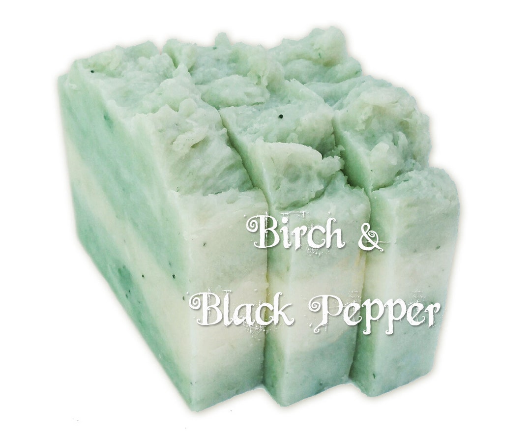 Vegan Soap, Birch and Black Pepper Soap, Black Pepper Soap ...