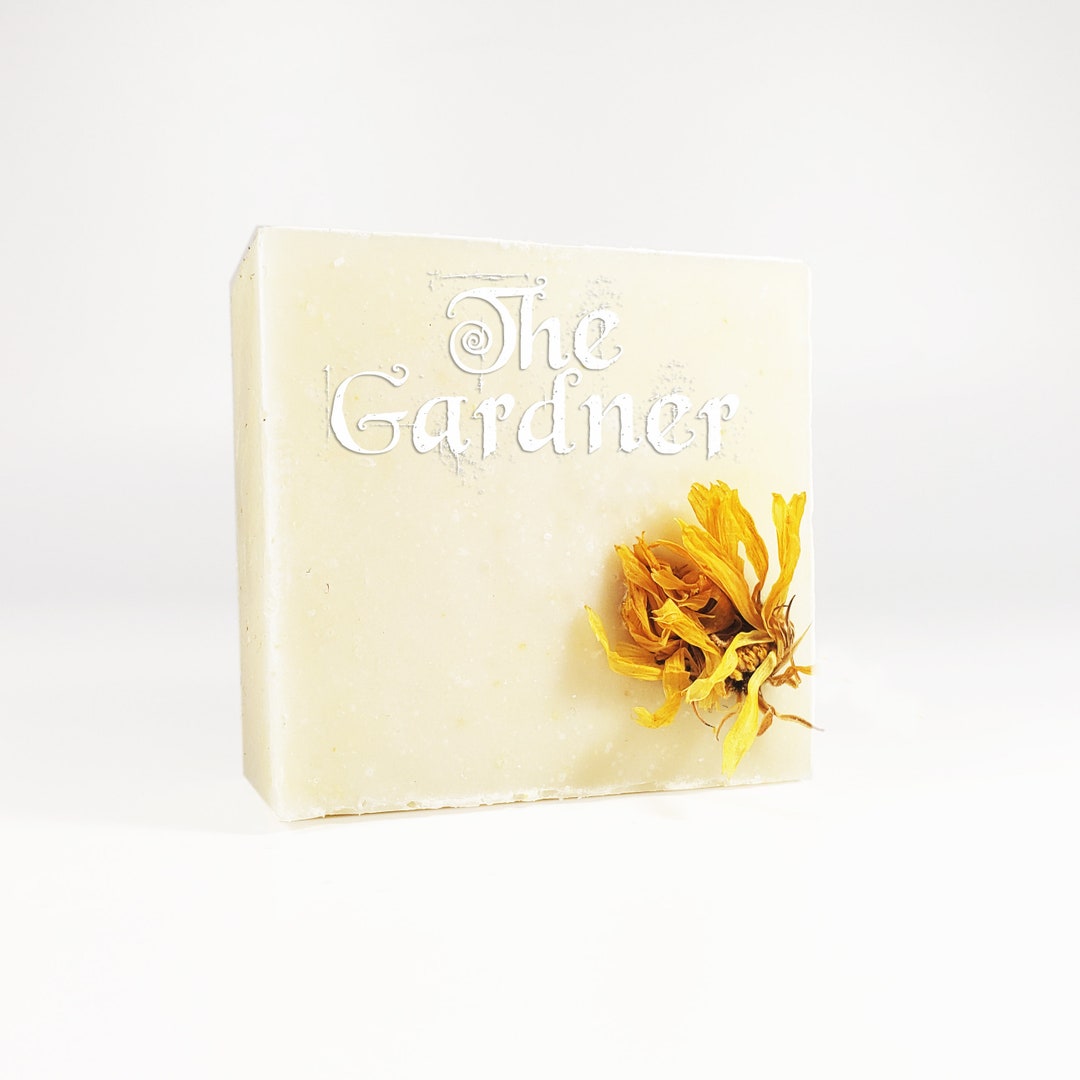 The Gardner Coconut Oil Soap, Exfoliating Soap, Unisex Soap, Handmade ...