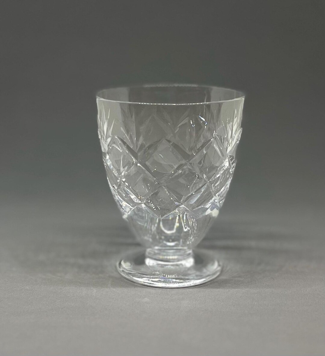 Webb Corbett Oyster or Sherry Crystal Glasses - Set of 2 - Etsy