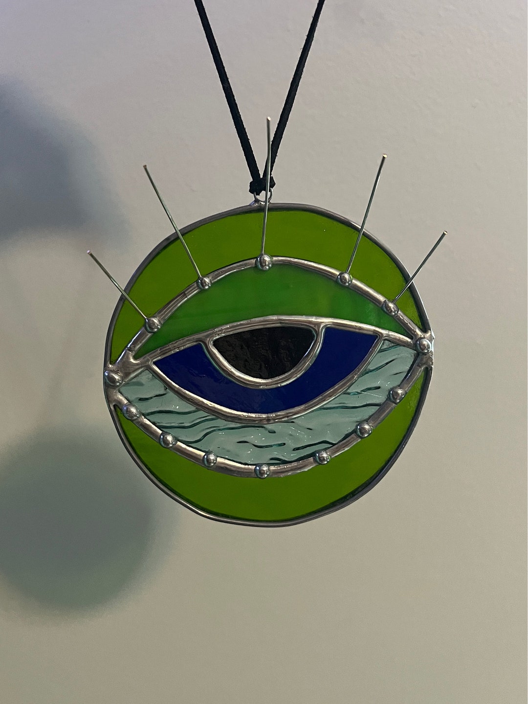 Stained Glass Eye Ball Illuminati Suncatcher - Etsy