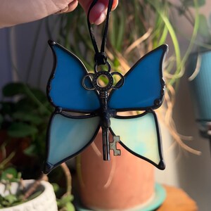 Assorted Stained Glass Butterfly Dragonfly Skeleton Keys - Etsy