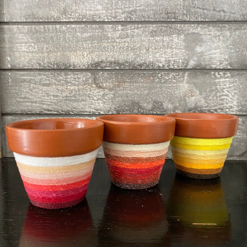 Shade Variation String Pots - Etsy