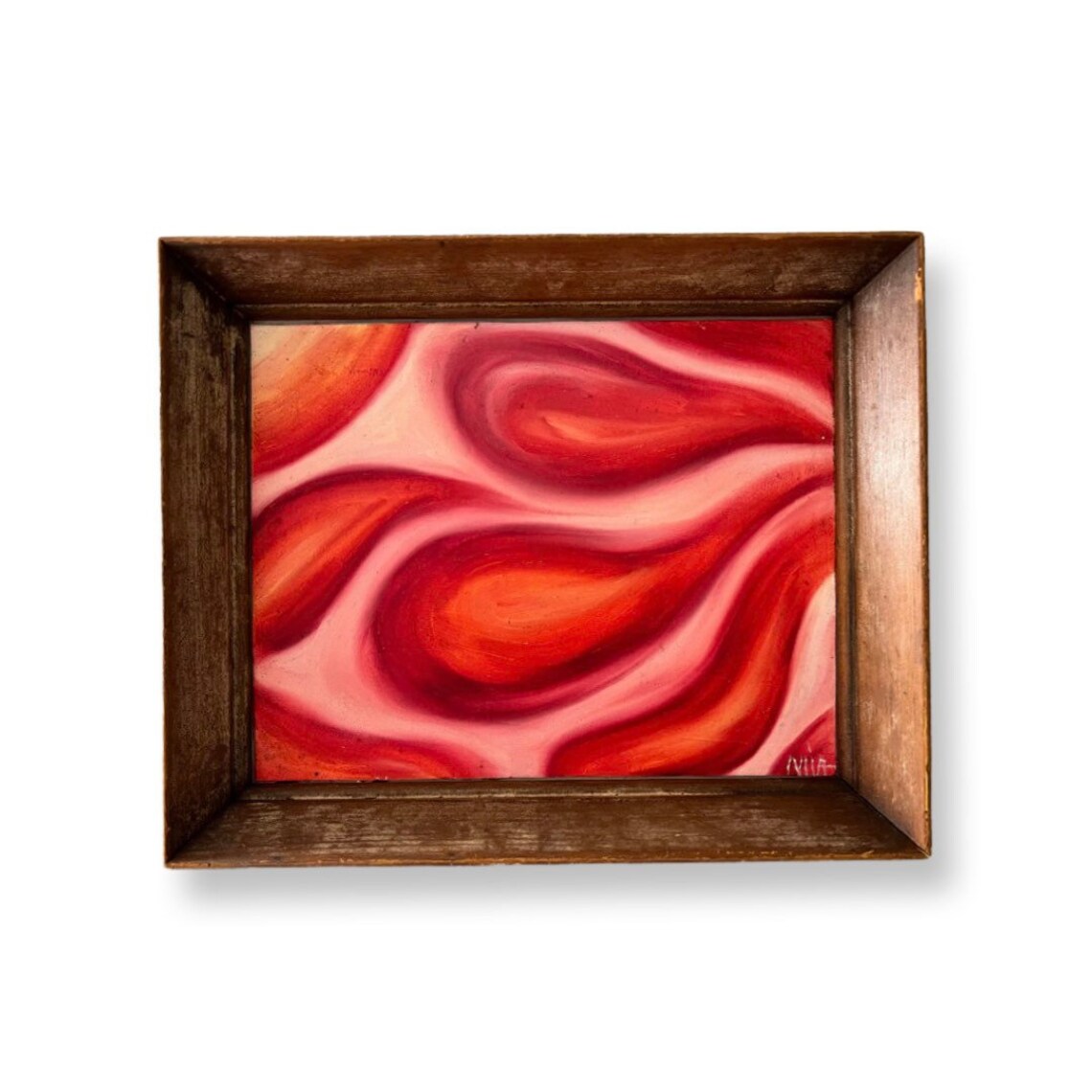 Abstract Painting With Frame - Etsy
