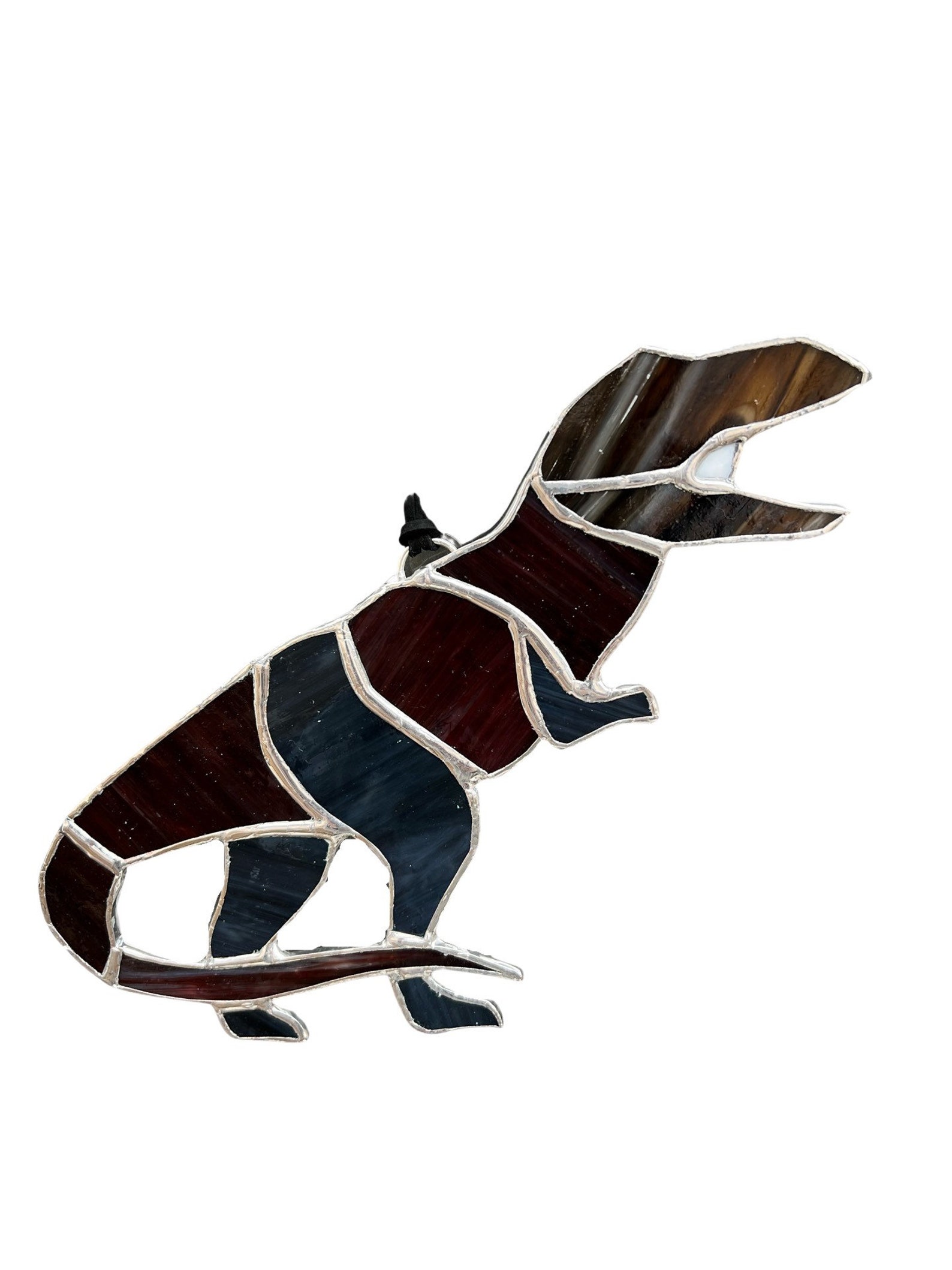 Tyrannosaurus Rex T-rex Dinosaur Stained Glass Suncatcher or | Etsy Canada