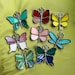 Assorted Stained Glass Butterfly Dragonfly Skeleton Keys Suncatcher - Etsy