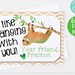 Sloth Printable Valentine Card, Kids Valentines Day Card, I Like ...