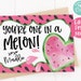 Watermelon Printable Valentine Card, Kids Valentines Day Card, School ...