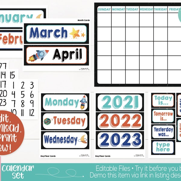 Space Classroom Theme - Etsy