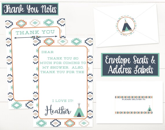 Tribal Aztec Baby Shower