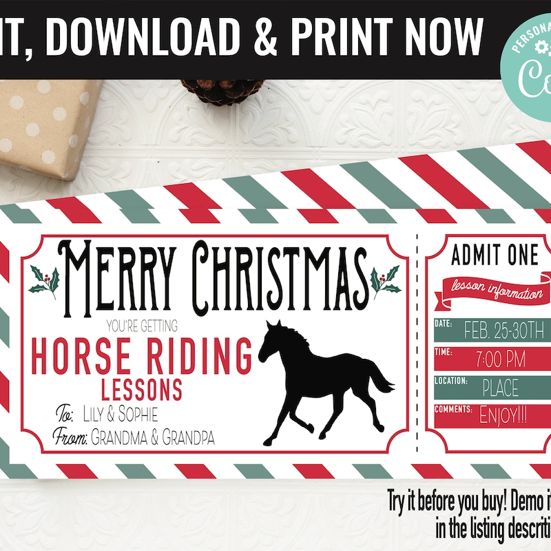Horse Christmas Cards - Etsy