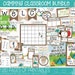 Camping Classroom Calendar Set Printable, Camping Forest Theme, Teacher ...