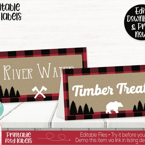 Lumberjack Birthday - Etsy