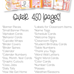 Retro Groovy Classroom Theme Supplies and Decorations Printable, Retro ...