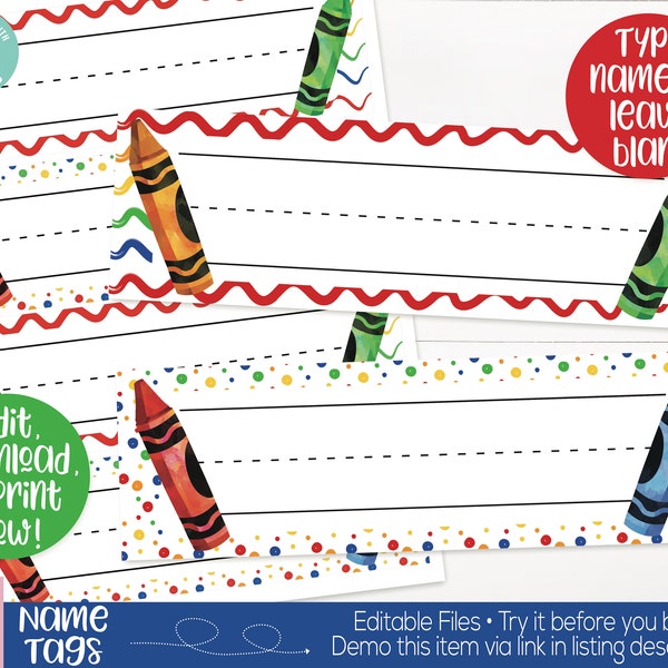 Crayon Theme Classroom - Etsy