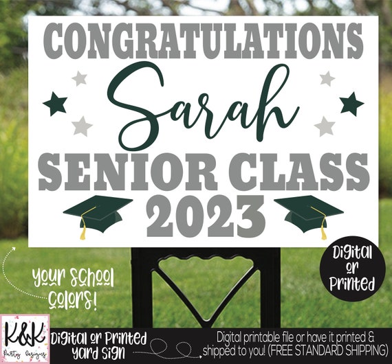 Senior Sign Ideas