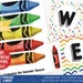 Crayon Theme Classroom Alphabet Banner Printable, Teacher Supply ...