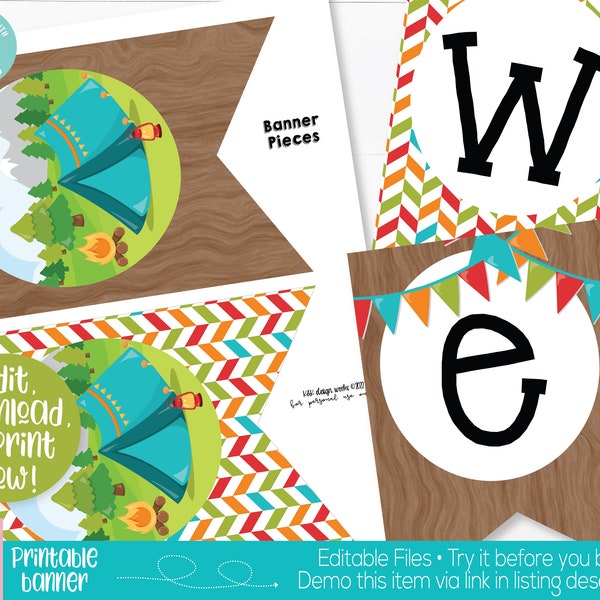 Camping Theme - Etsy