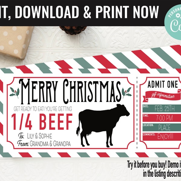 Cow Greeting Card - Etsy