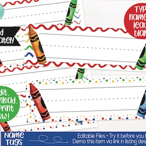 Crayon Classroom Banner Printable, Crayon Rainbow Theme, Teacher Supply ...