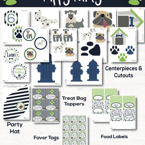Puppy Dog Birthday Party Decorations, Puppy Adoption Party, Puppy Dog ...