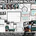 Outer Space Classroom Calendar Set Printable, Space Theme, Teacher ...
