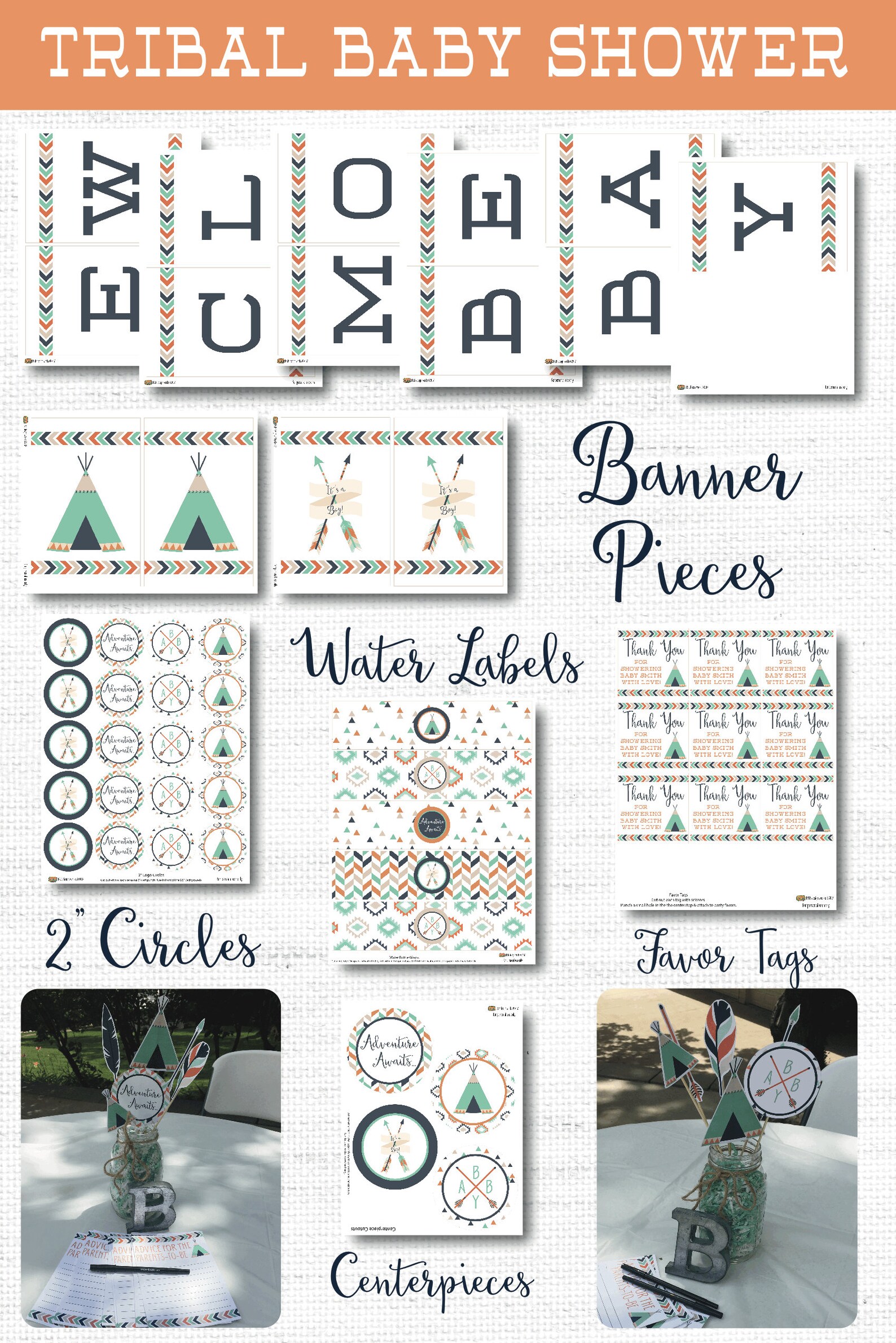 Tribal Aztec Baby Shower Invitation Tribal Aztec Baby Shower - Etsy