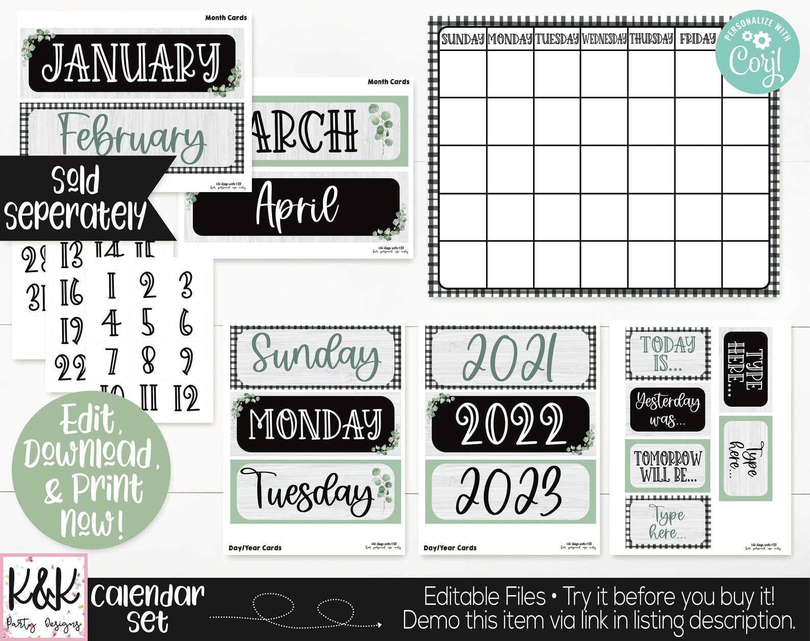 Farmhouse Theme Classroom Banner Printable Teacher Supply - Etsy