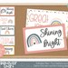 Boho Rainbow Classroom Theme Supplies and Decorations Printable, Boho ...