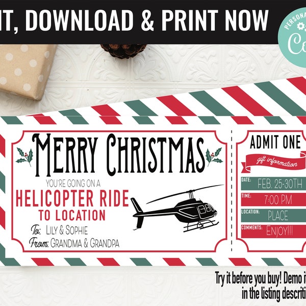 Helicopter - Etsy