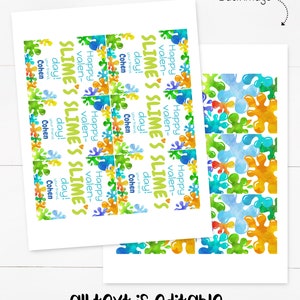 Slime Printable Valentine Tag Card, Kids Valentines Day Card, Will You ...