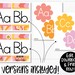 Retro Groovy Theme Classroom Alphabet Banner Printable, Teacher Supply ...