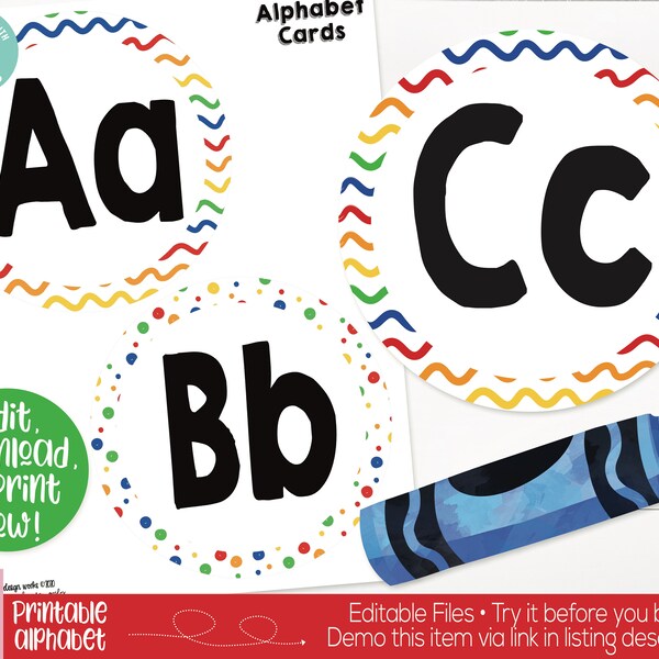 Crayon Theme Classroom - Etsy