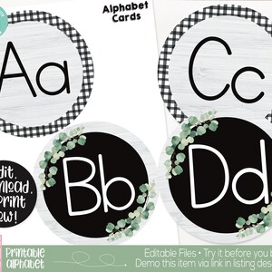 Farmhouse Classroom Theme Supplies and Decorations, Teacher Supply ...
