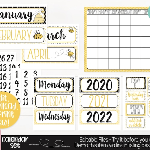 Bee Theme Classroom Decor - Etsy