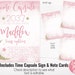 Twinkle Twinkle Little Star Birthday Time Capsule Sign, First Birthday ...