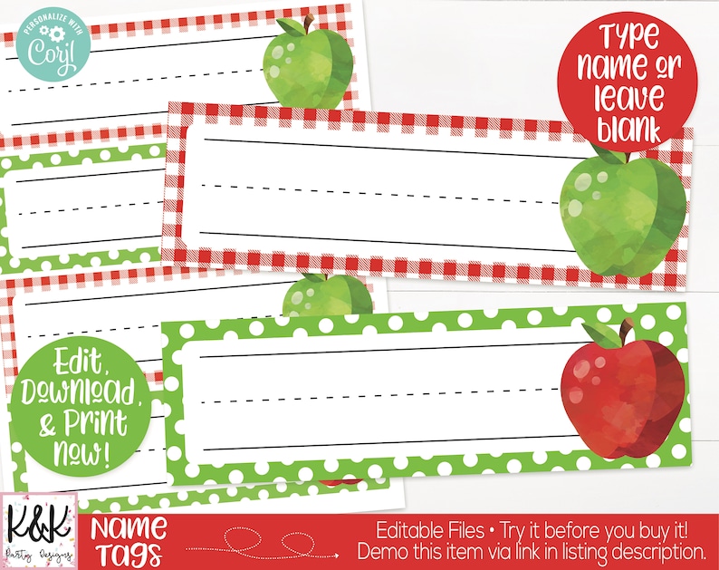 Apple Theme Classroom Editable Behavior Clip Chart Printable | Etsy