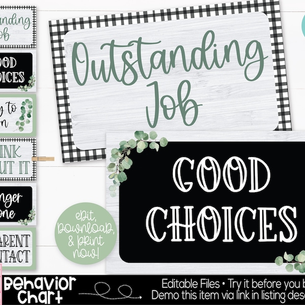 Farmhouse Classroom - Etsy